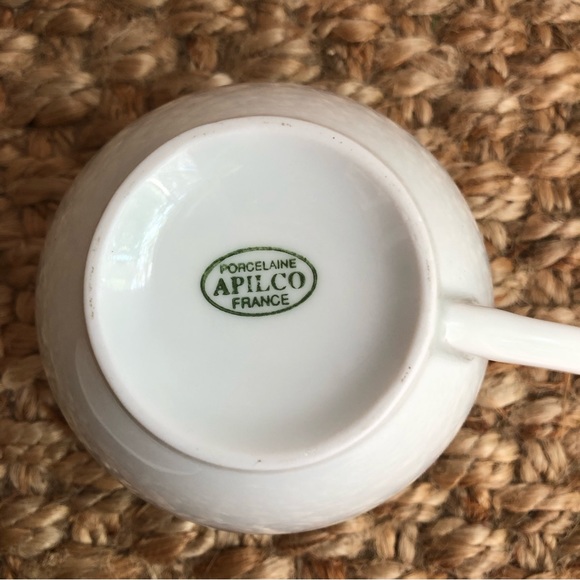 Williams Sonoma | Dining | New Six Apilco French Porcelain Saucers And ...